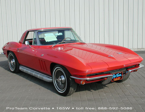ProTeam Classic Corvettes 1966 • 165W
