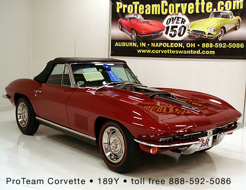 ProTeam Classic Corvettes 1967 • 189Y