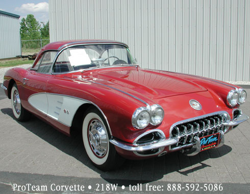 ProTeam Classic Corvettes 1960 • 218W
