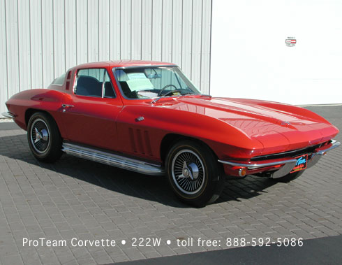 ProTeam Classic Corvettes 1965 • 222W