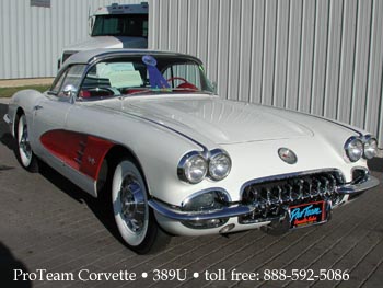 Corvette Photos of ProTeam Classic Corvettes
